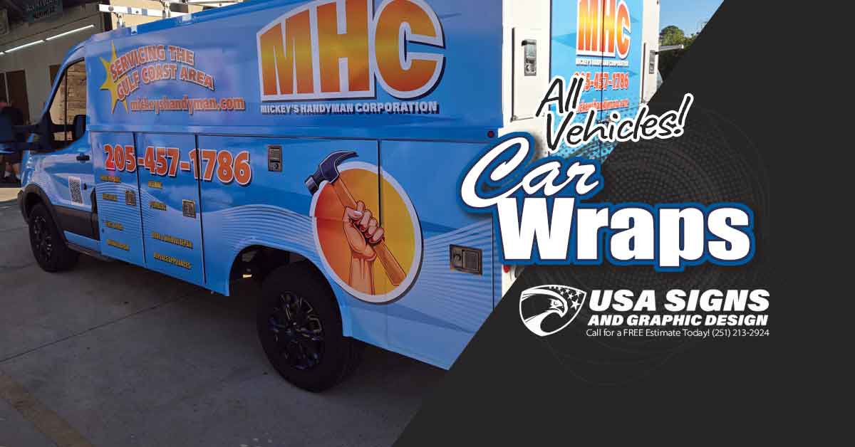 Vehicle Wraps Foley Alabama | Full & Partial Wraps